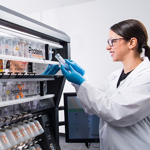 Symphony X High-Throughput Peptide Synthesizer | Gyros Protein Technologies